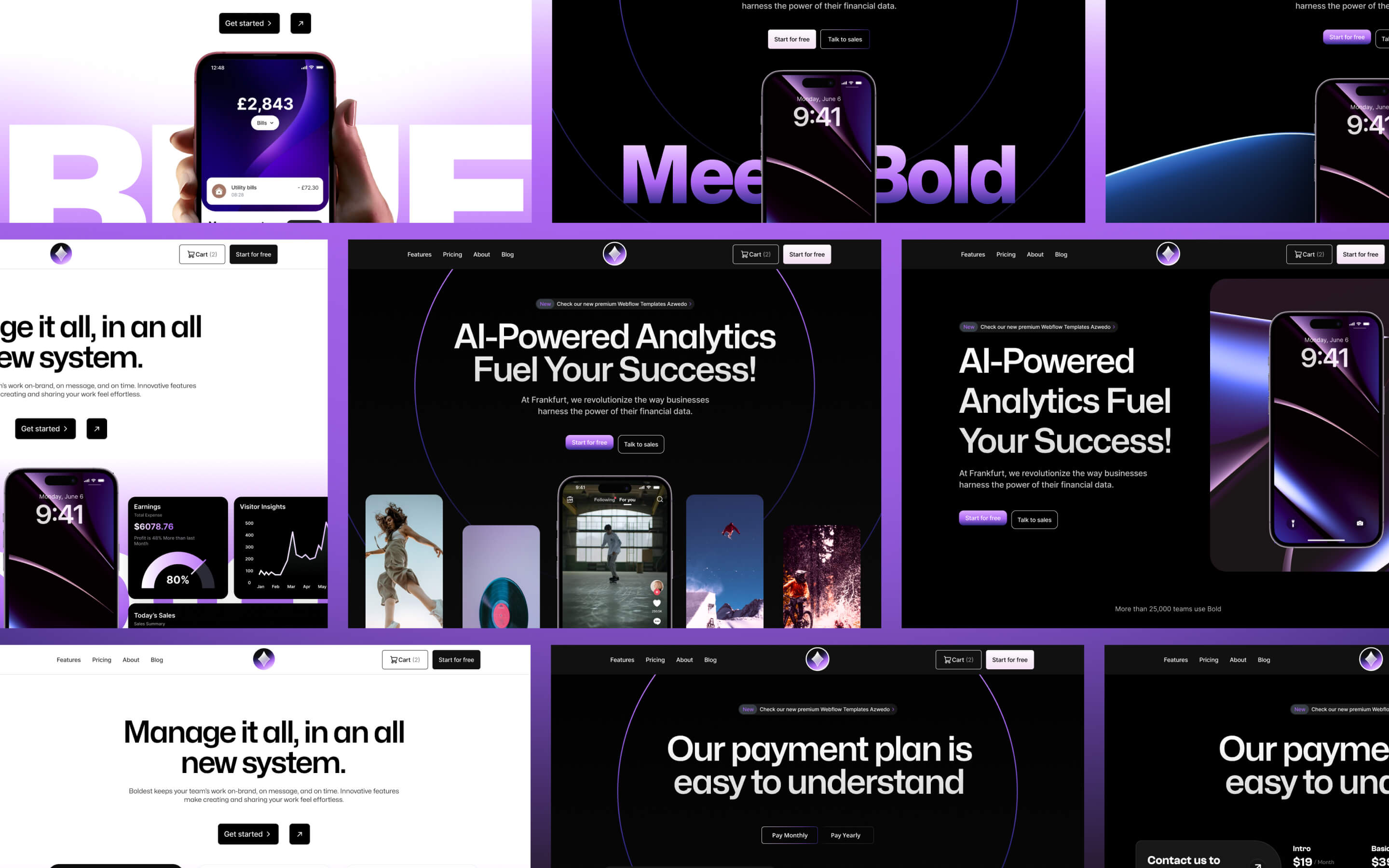 Atlantic - SaaS Webflow Template | Wedoflow